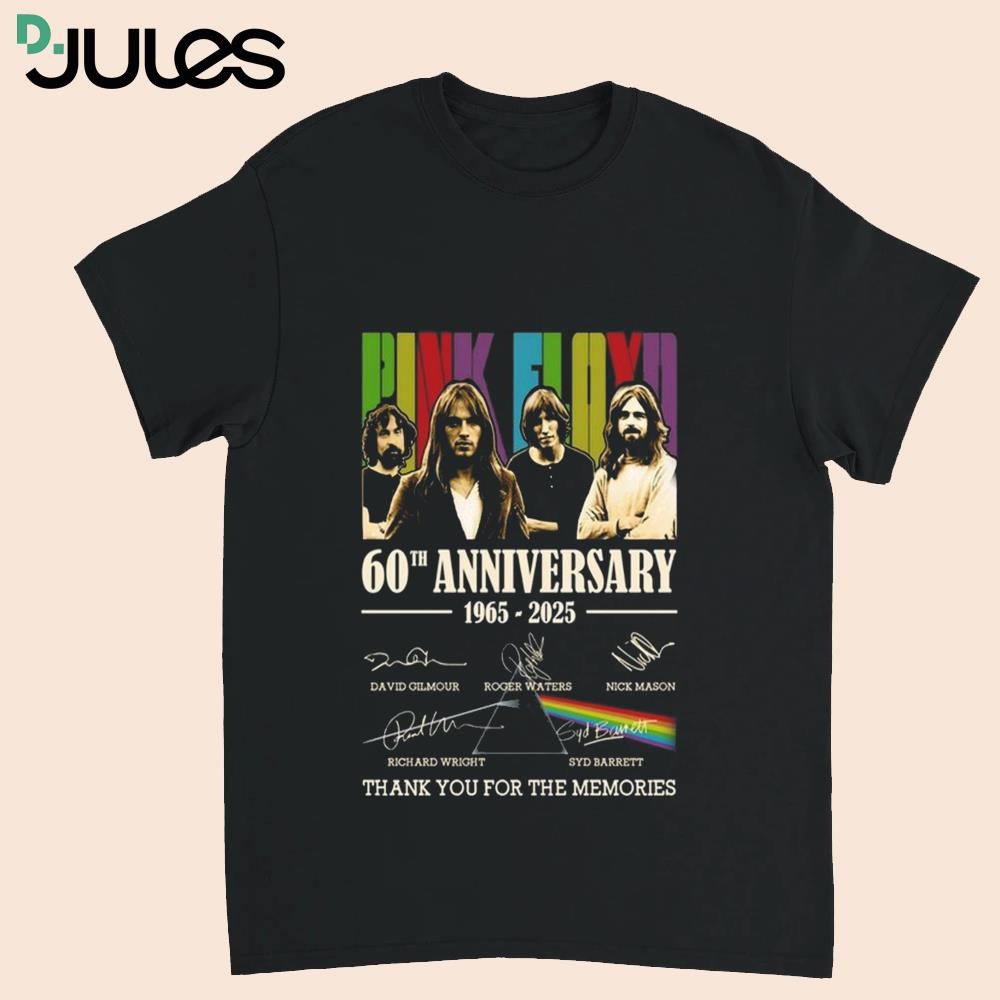 Pink Floyd 60th Anniversary 1965-2025 Thank You For The Memories ...