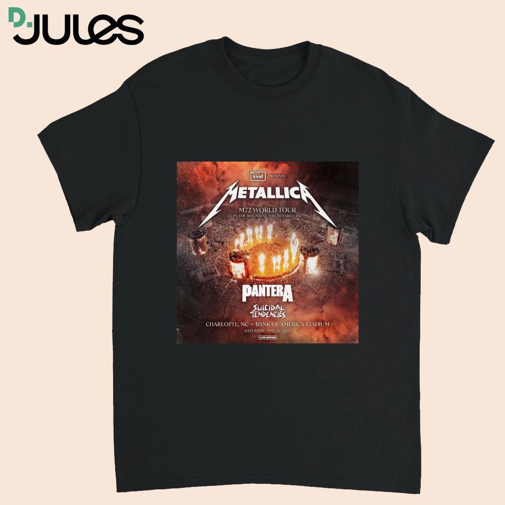Metallica M72 World Tour In The Round At The 50 Yard Line Pantera ...
