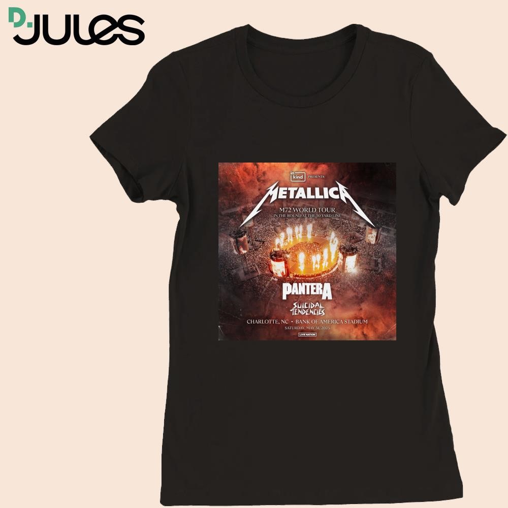 Metallica M72 World Tour In The Round At The 50 Yard Line Pantera ...